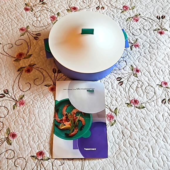 Tupperware | Kitchen | Tupperware Microsteamer Microwave Steamer Rice ...